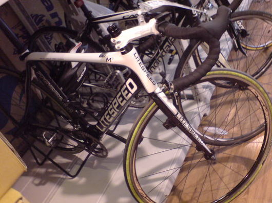 ワイズロード入間店にLITESPEED M1があった。: FUJI ロードバイク乗りのBLOG